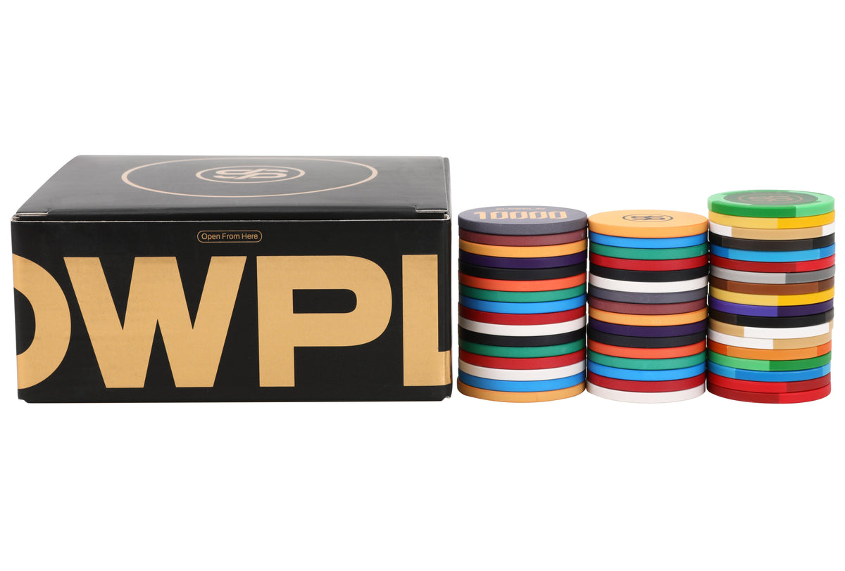 SLOWPLAY Godel Poker Chip Sample Set | SLOWPLAY